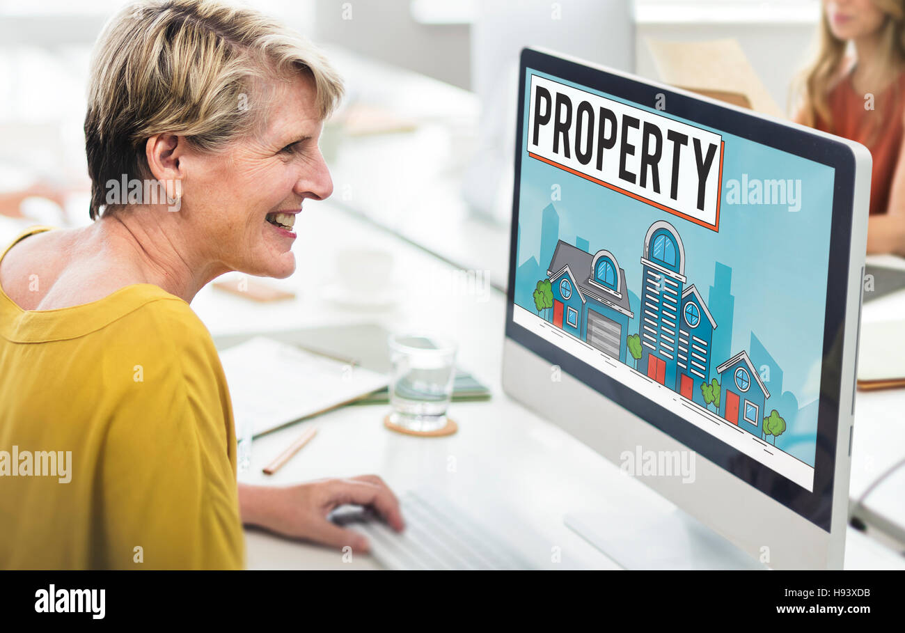 Property Housing Estate Ownership Concept Stock Photo - Alamy
