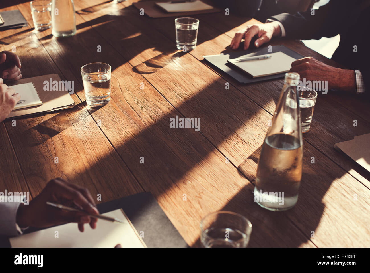 Business People Meeting Discussion Agreement Negotiation Concept Stock ...