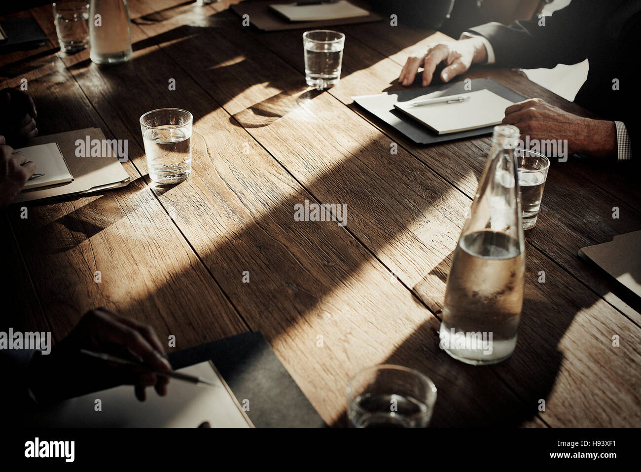 Business People Meeting Discussion Agreement Negotiation Concept Stock ...