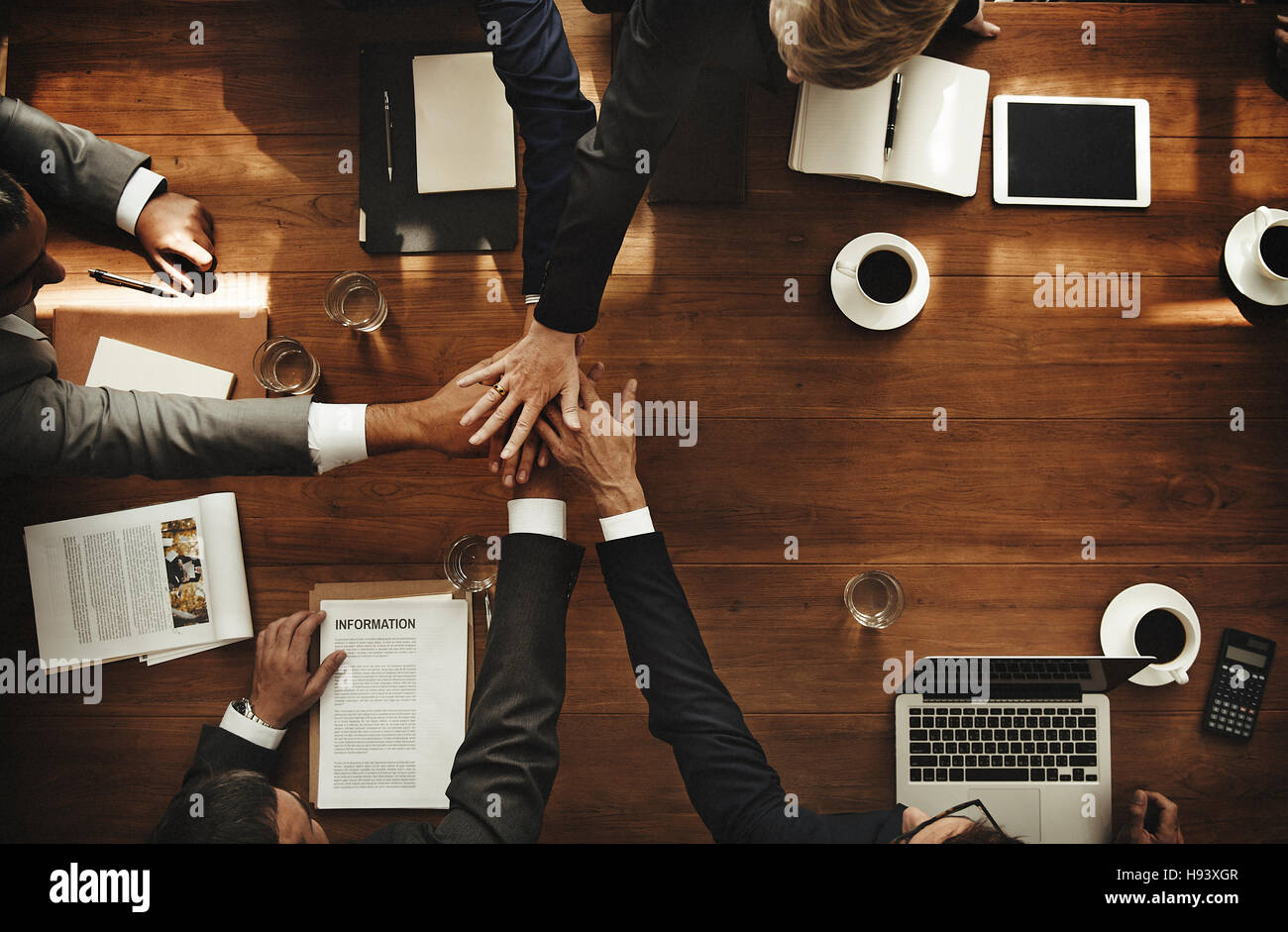 Business People Teamwork Collaboration Relation Concept Stock Photo - Alamy