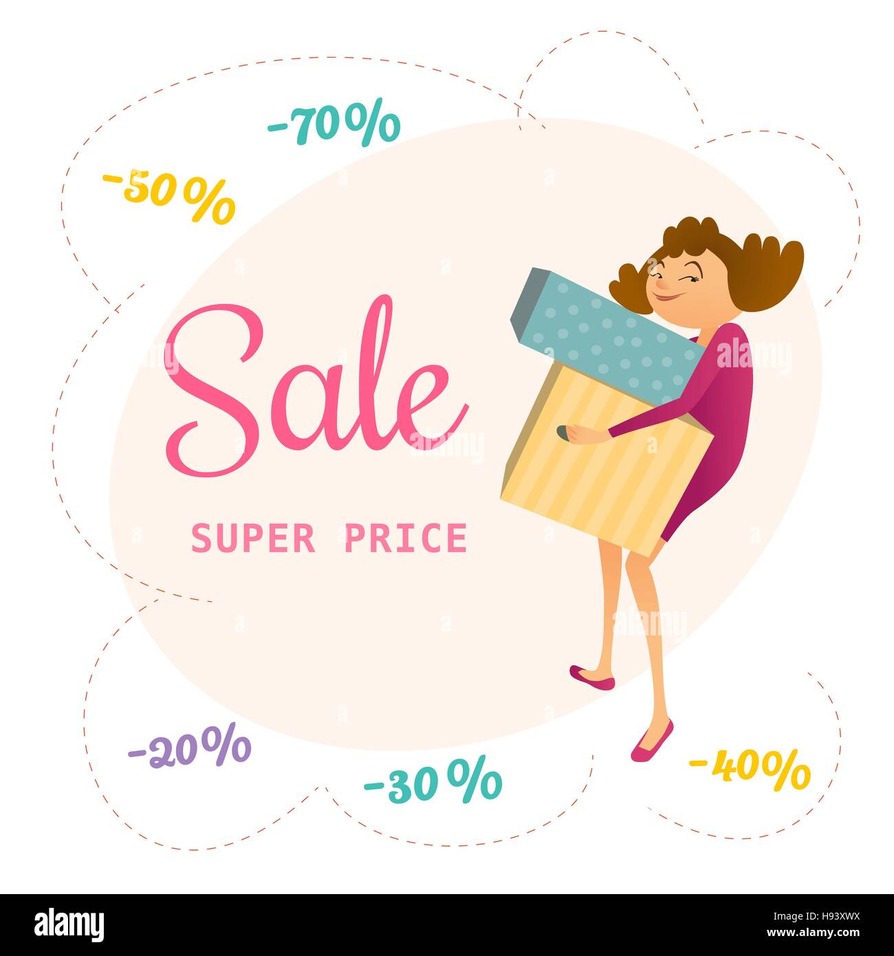 Special offer supermarket Stock Vector Images - Alamy