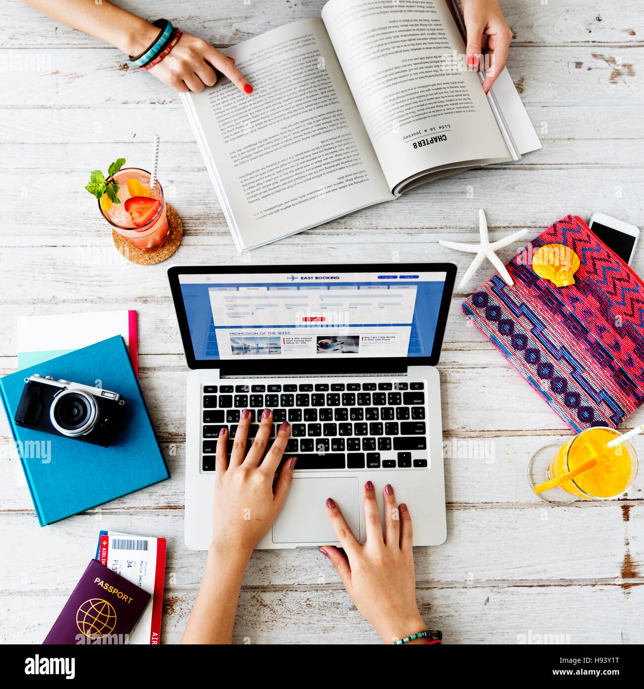 The holiday plan hi-res stock photography and images - Alamy