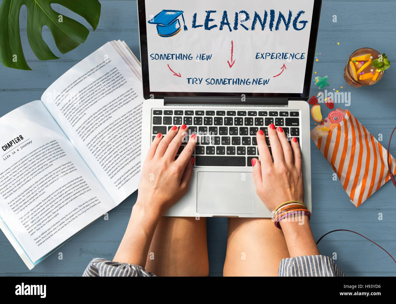 Learning Education Academics Concept Stock Photo - Alamy