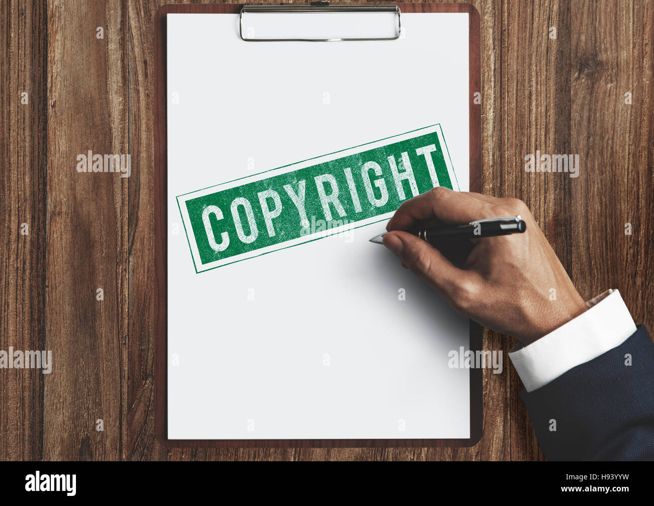 Copyright Design License Patent Trademark Value Concept Stock Photo - Alamy