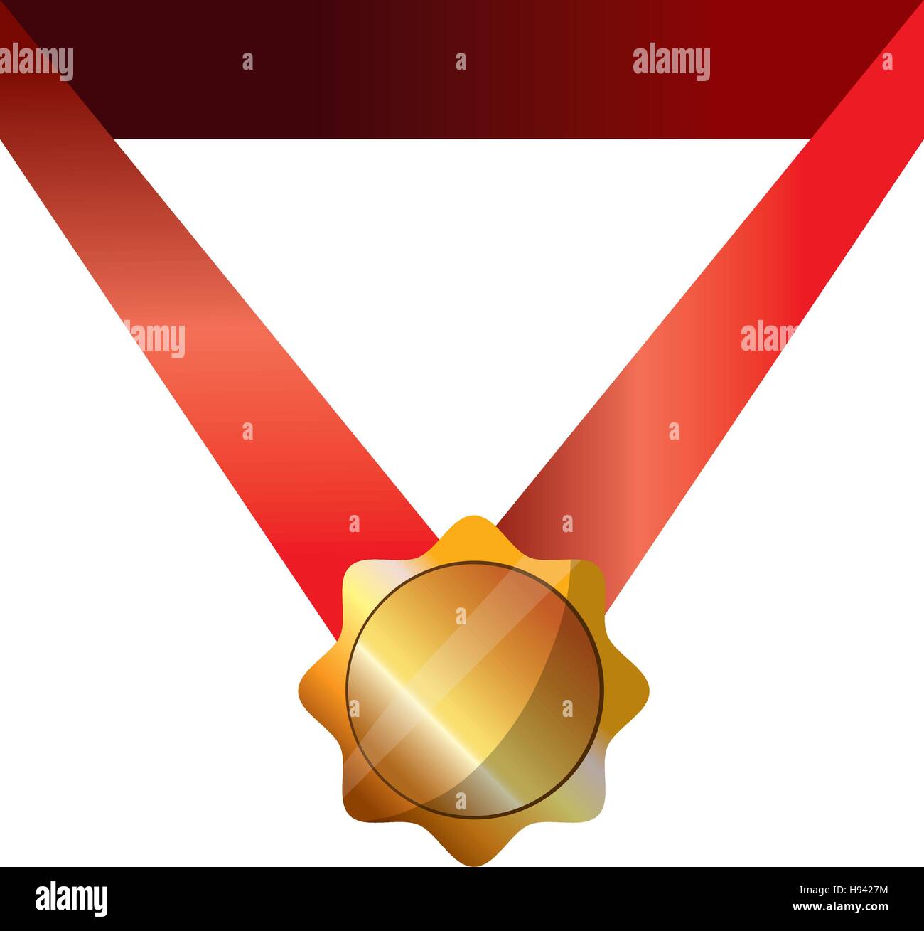 winner gold medal Stock Vector Image & Art - Alamy