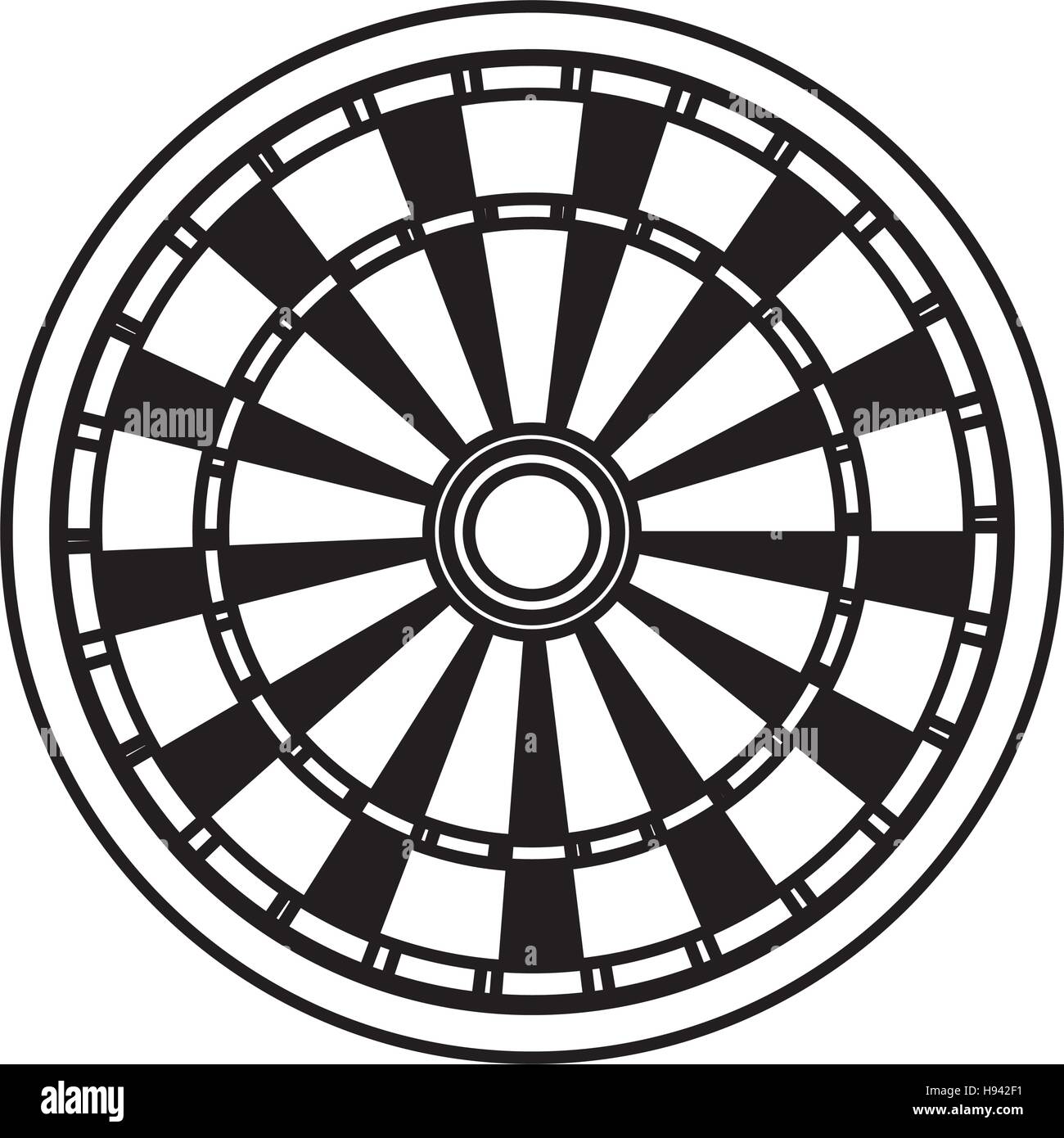 Dart board game Stock Vector Image & Art - Alamy