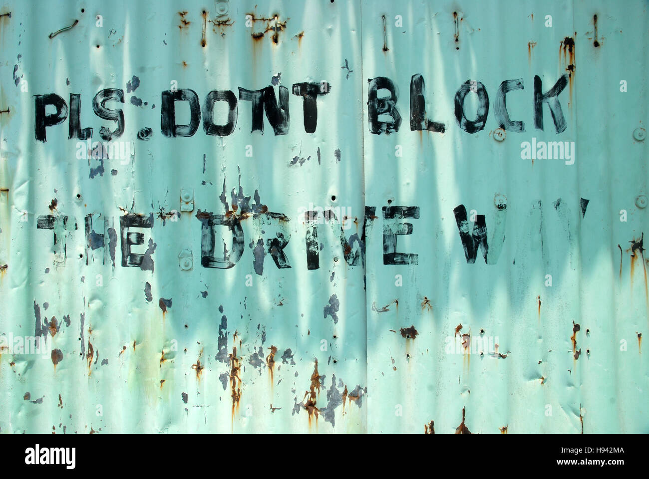 Painted Sign, Ilo Ilo, Philippines Stock Photo - Alamy