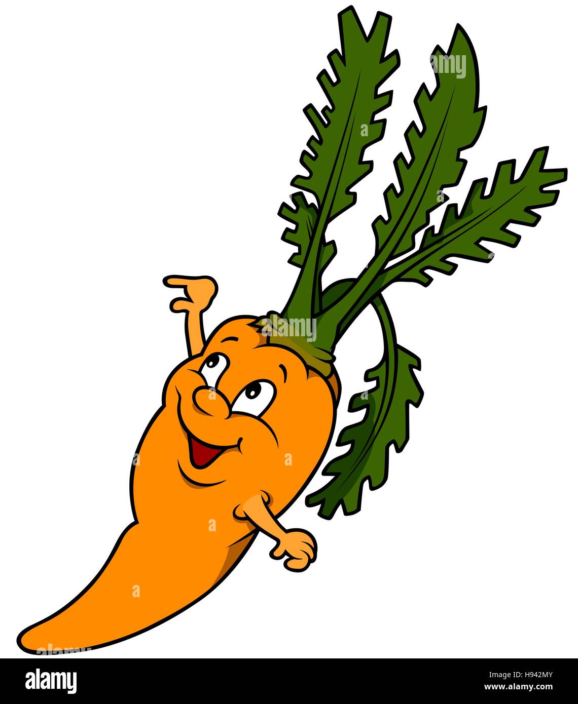 Cartoon carrot hi-res stock photography and images - Alamy