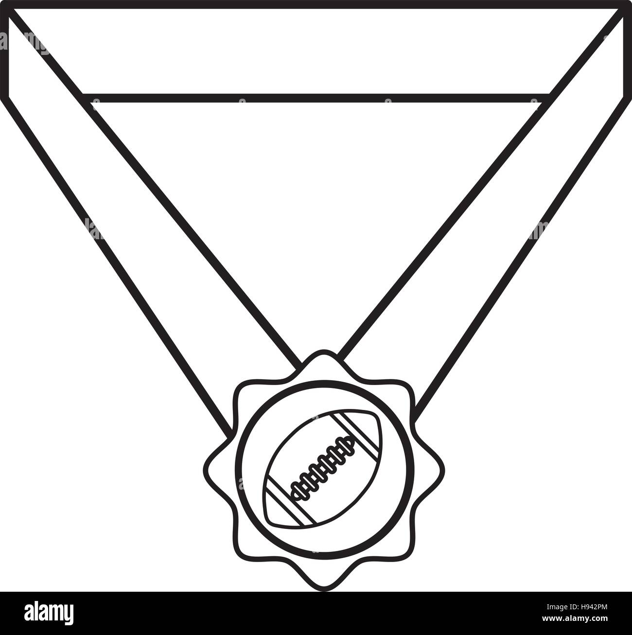 isolated sport medal Stock Vector Image & Art - Alamy