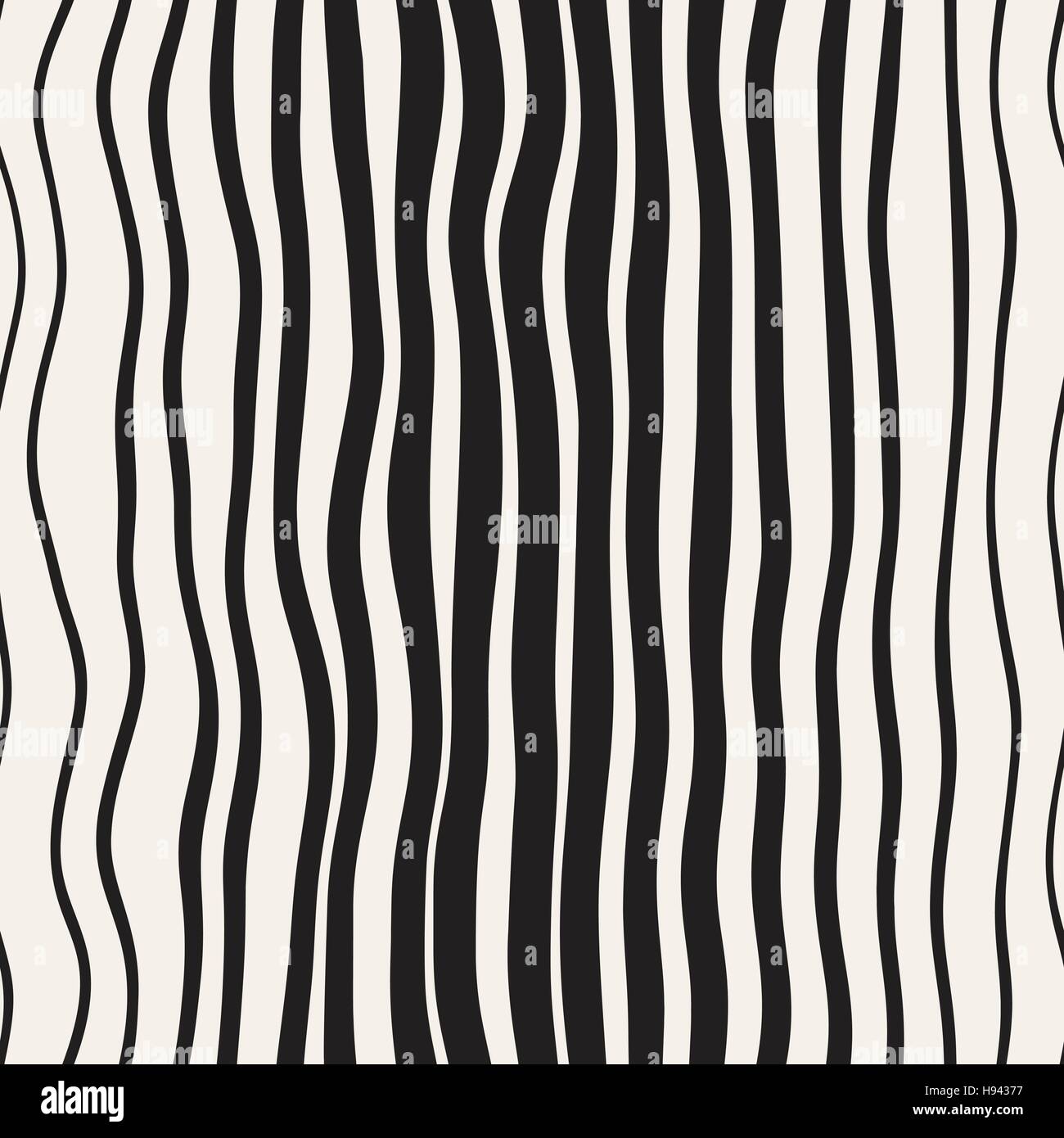 Vector Seamless Black and White Hand Drawn Lines Pattern. Abstract ... Vector Seamless Black and White Hand Drawn Lines Pattern. Abstract ...