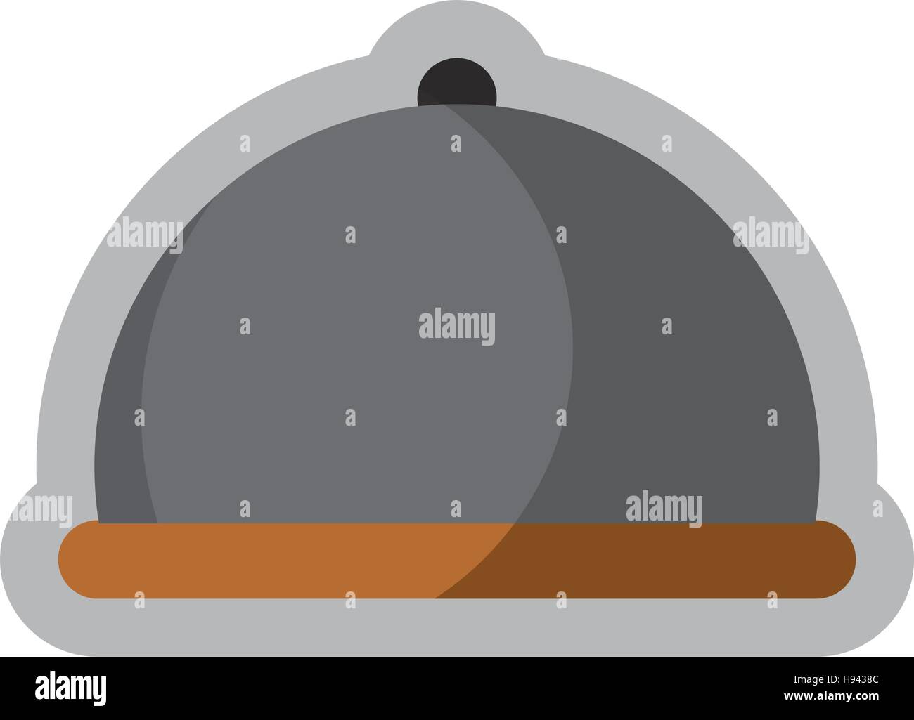 Restaurant dome Bell Stock Vector Image & Art - Alamy