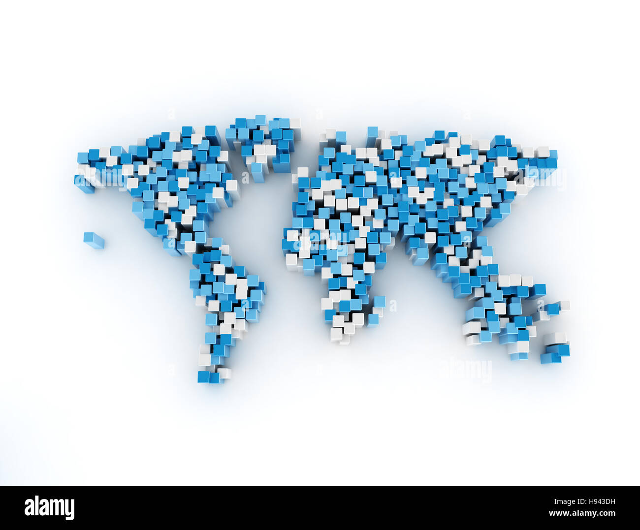 Digital map hi-res stock photography and images - Alamy