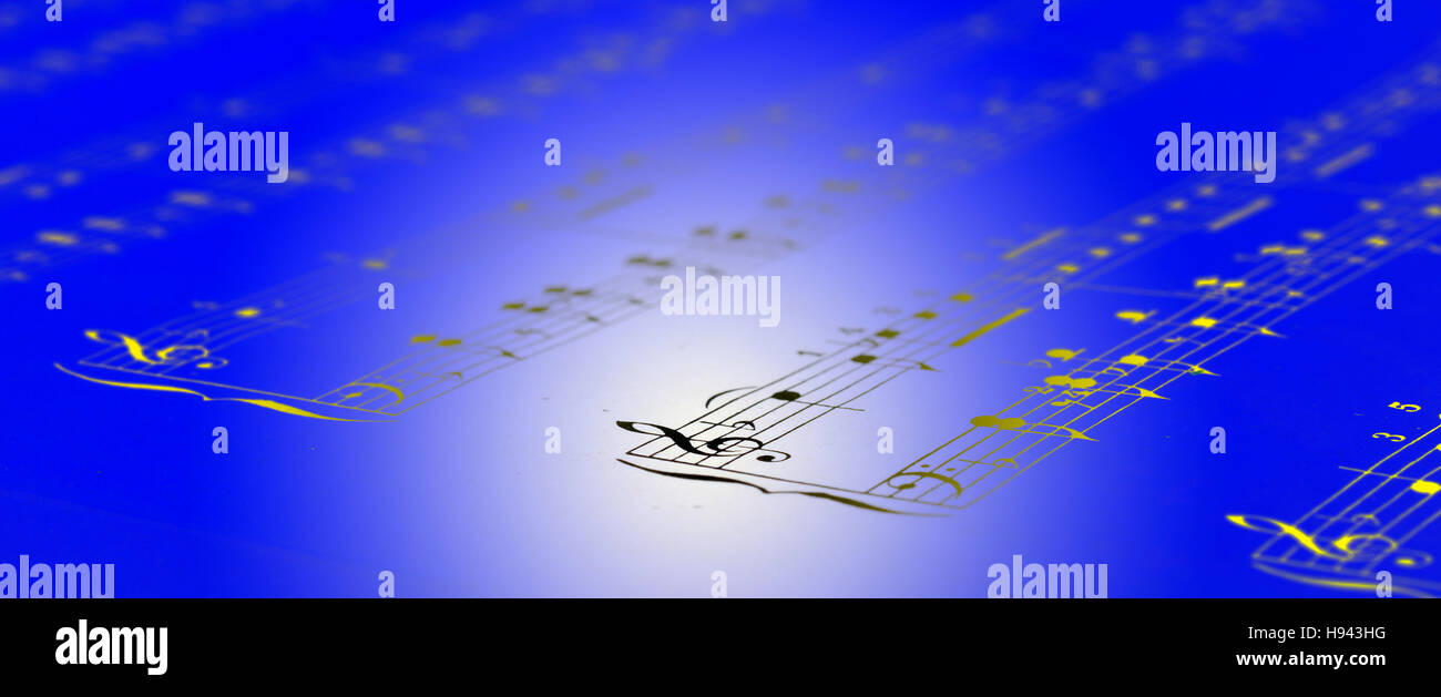 Background piano notes hi-res stock photography and images - Alamy