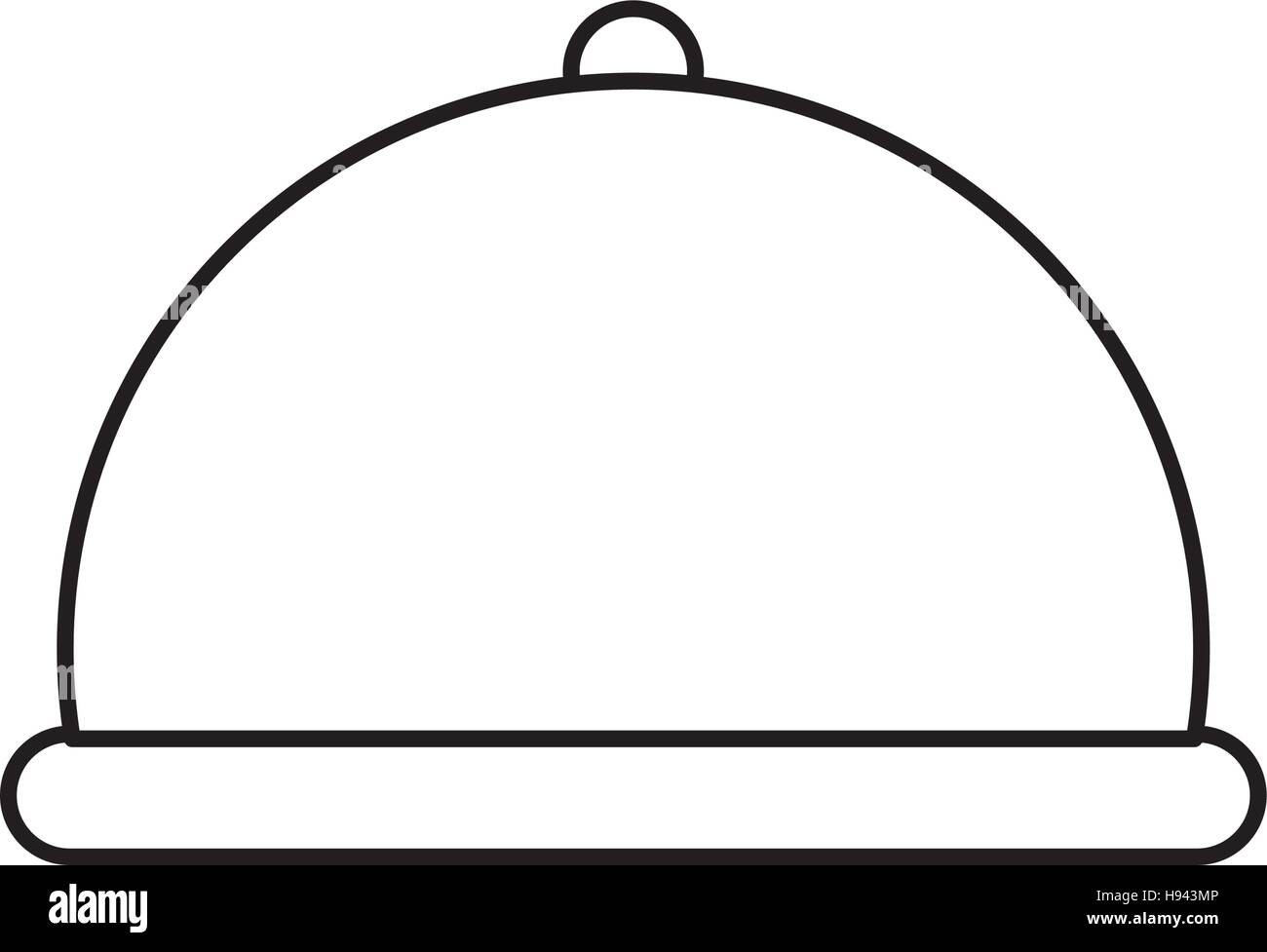 Restaurant dome Bell Stock Vector Image & Art - Alamy