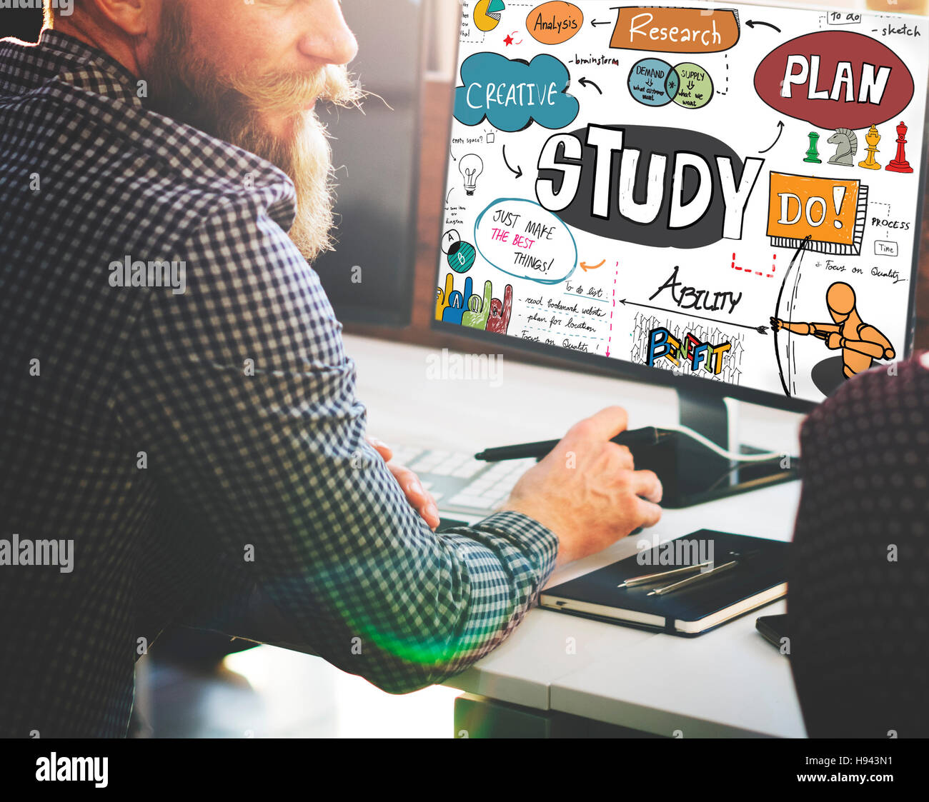 Study Learning Understanding Education Insight Concept Stock Photo - Alamy