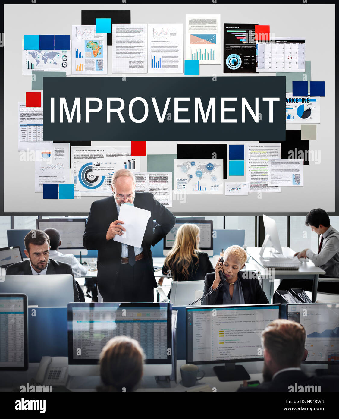 Improvement Better Efficiency Growth Innovation Concept Stock Photo - Alamy