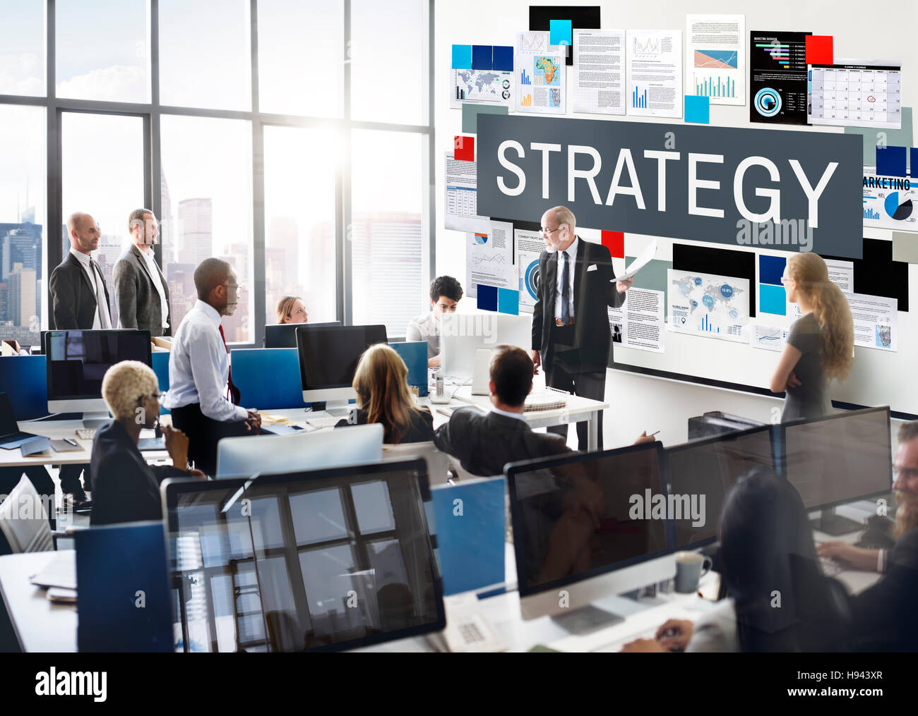 Strategy Strategize Strategic Tactics Planning Concept Stock Photo - Alamy