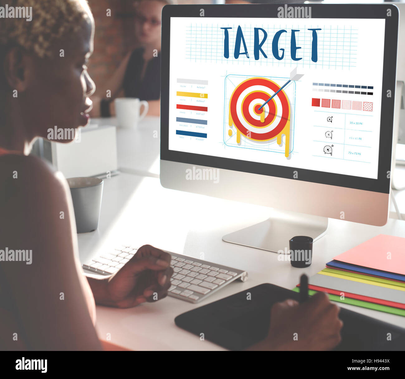 Plan Strategy Target Aim Success Concept Stock Photo - Alamy