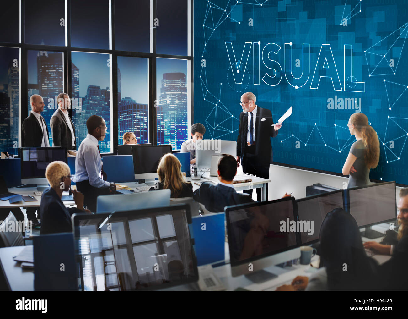 Visual Innovation Creative Thinking Visibility Concept Stock Photo - Alamy