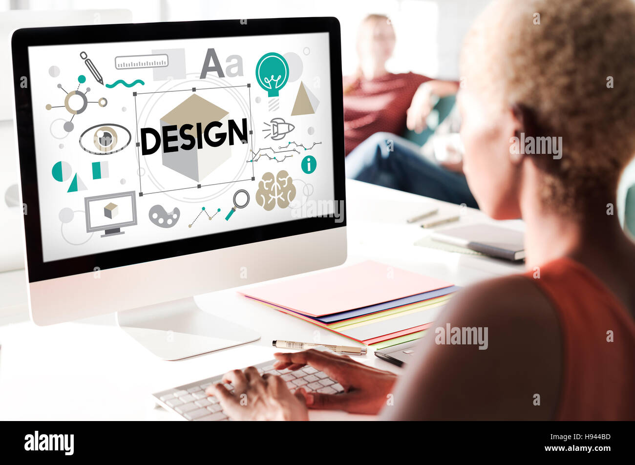 Design Ideas Creativity Artistic Concept Stock Photo - Alamy