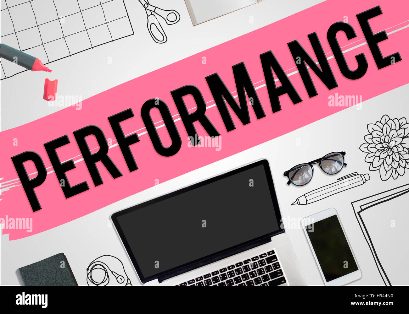 Performance Skills Talent Business Concept Stock Photo - Alamy