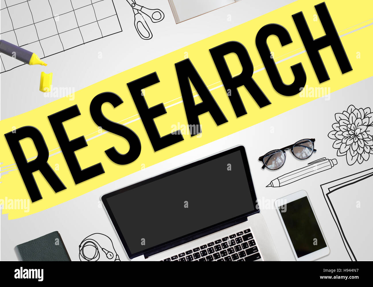 Research Plan Planning Ideas Business Concept Stock Photo - Alamy