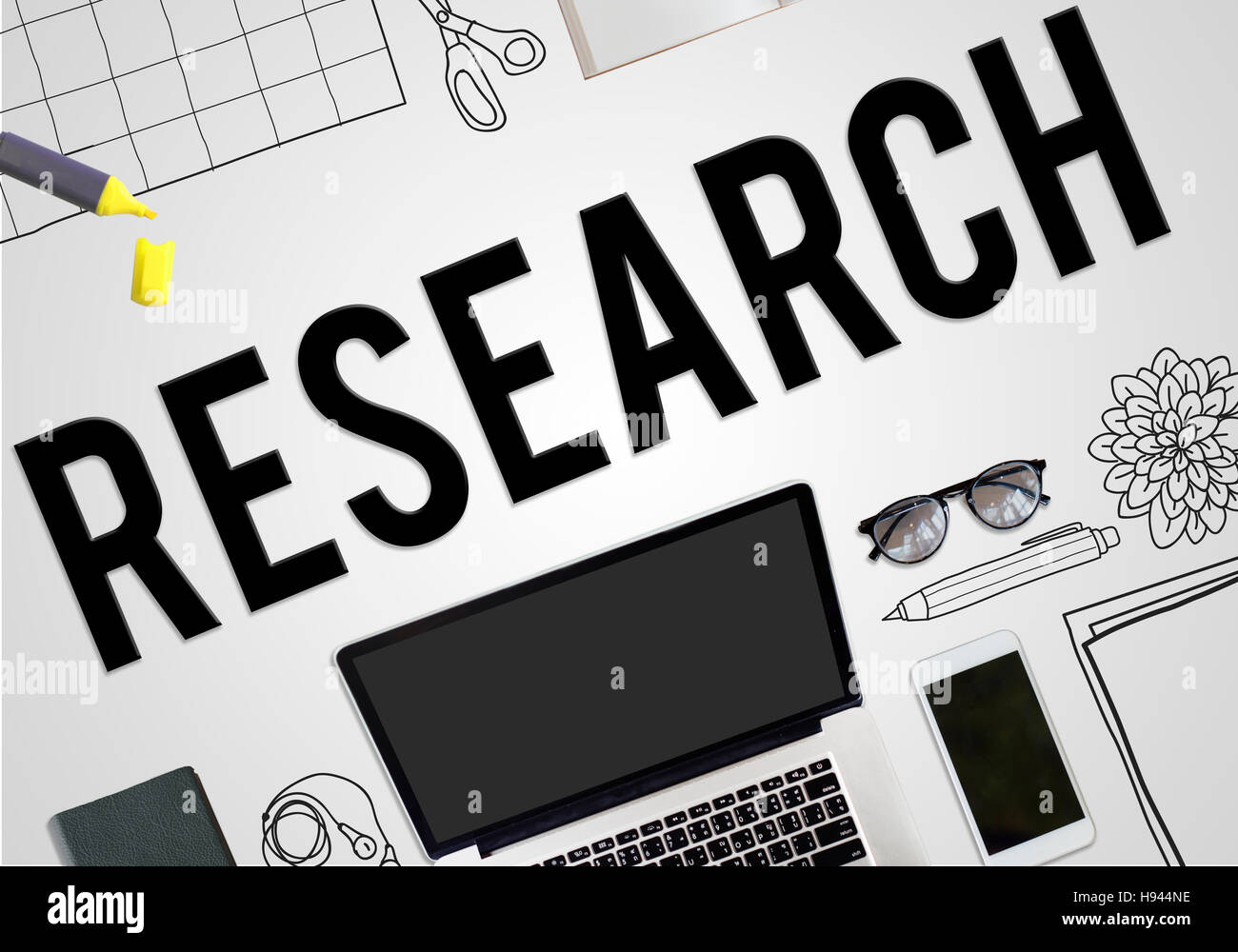 Research Plan Planning Ideas Business Concept Stock Photo - Alamy