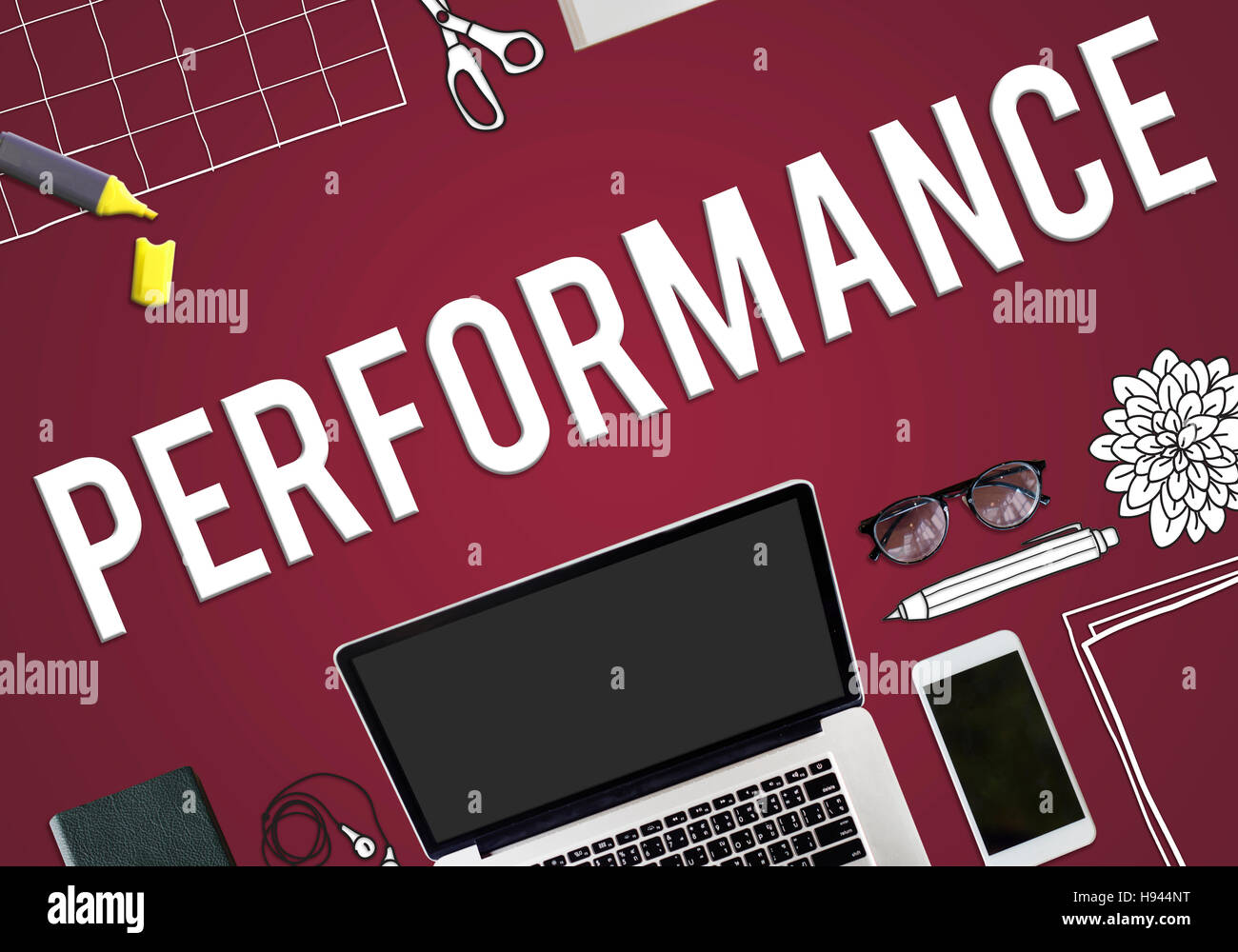 Performance Skills Talent Business Concept Stock Photo - Alamy