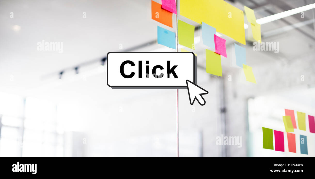 Click Choose Add Button Interface Concept Stock Photo - Alamy