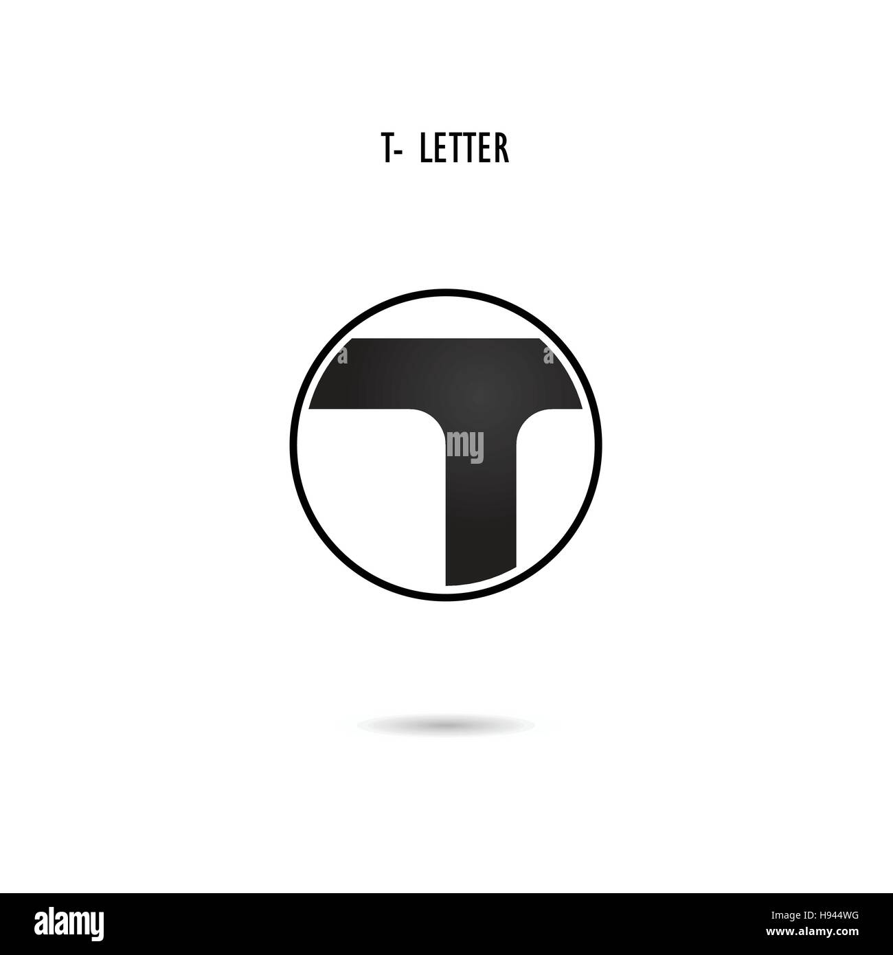 Creative T-letter icon abstract logo design.T-alphabet symbol.Corporate ...