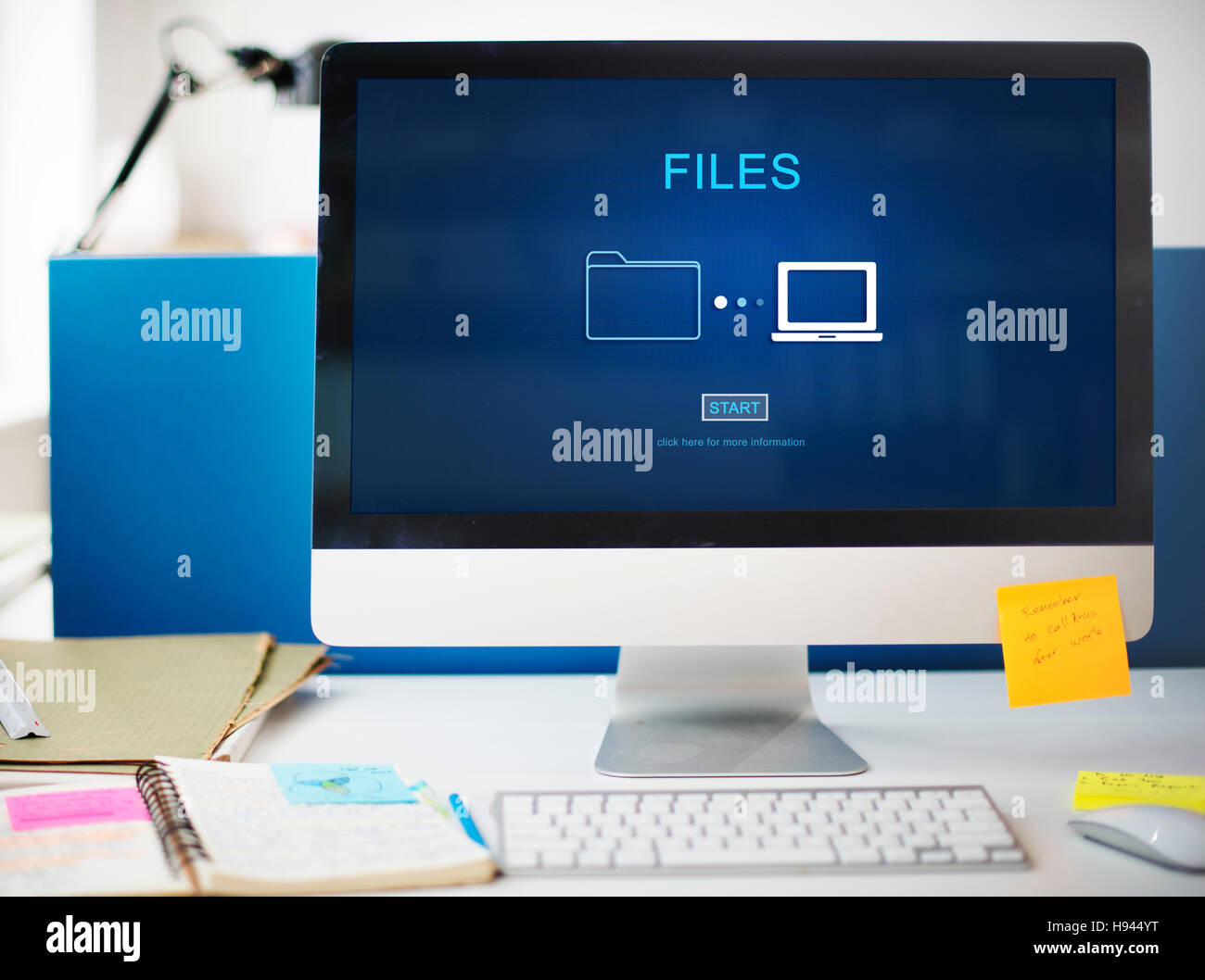 Files Data Information Message Network Share Concept Stock Photo - Alamy