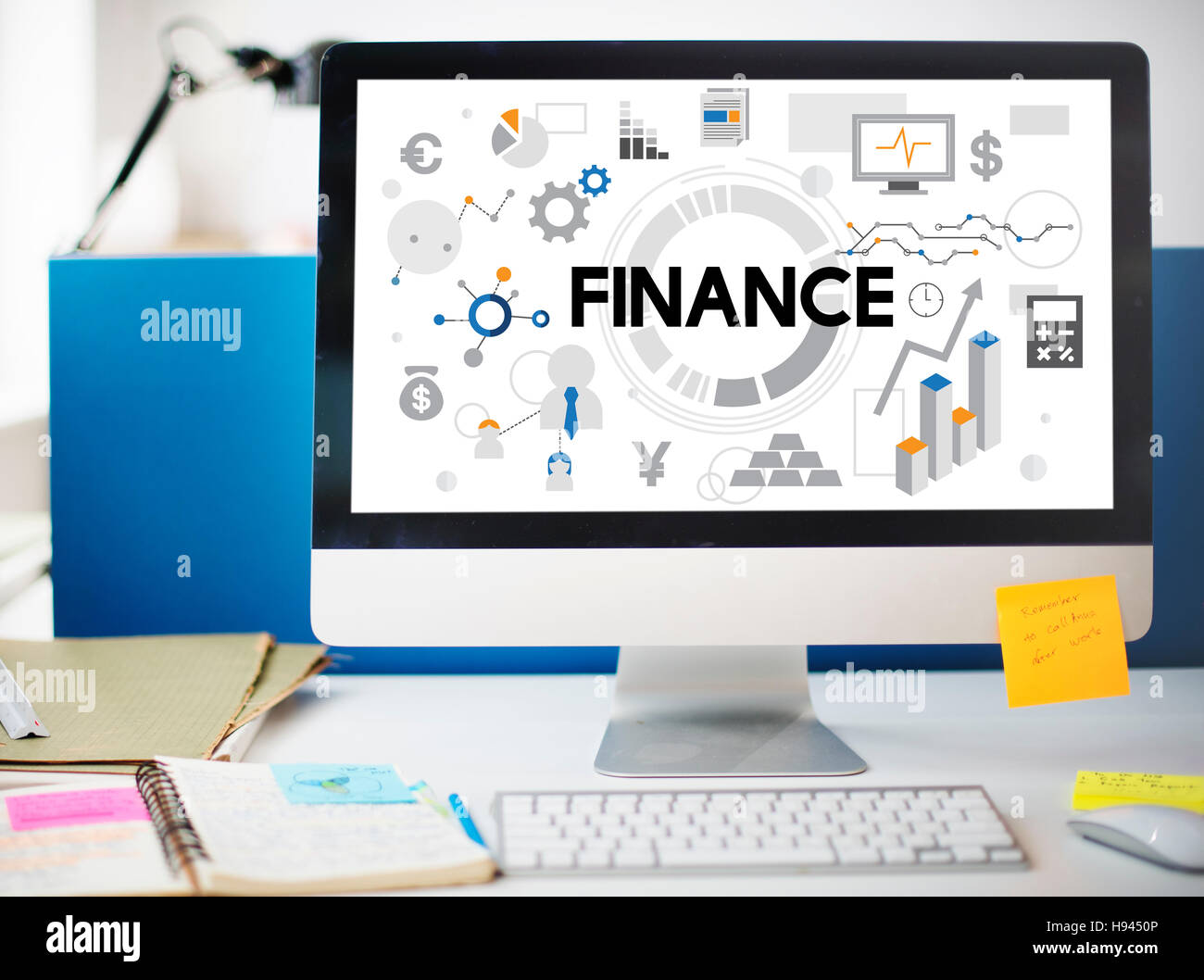 Finance Accounting Banking Economy Money Concept Stock Photo - Alamy