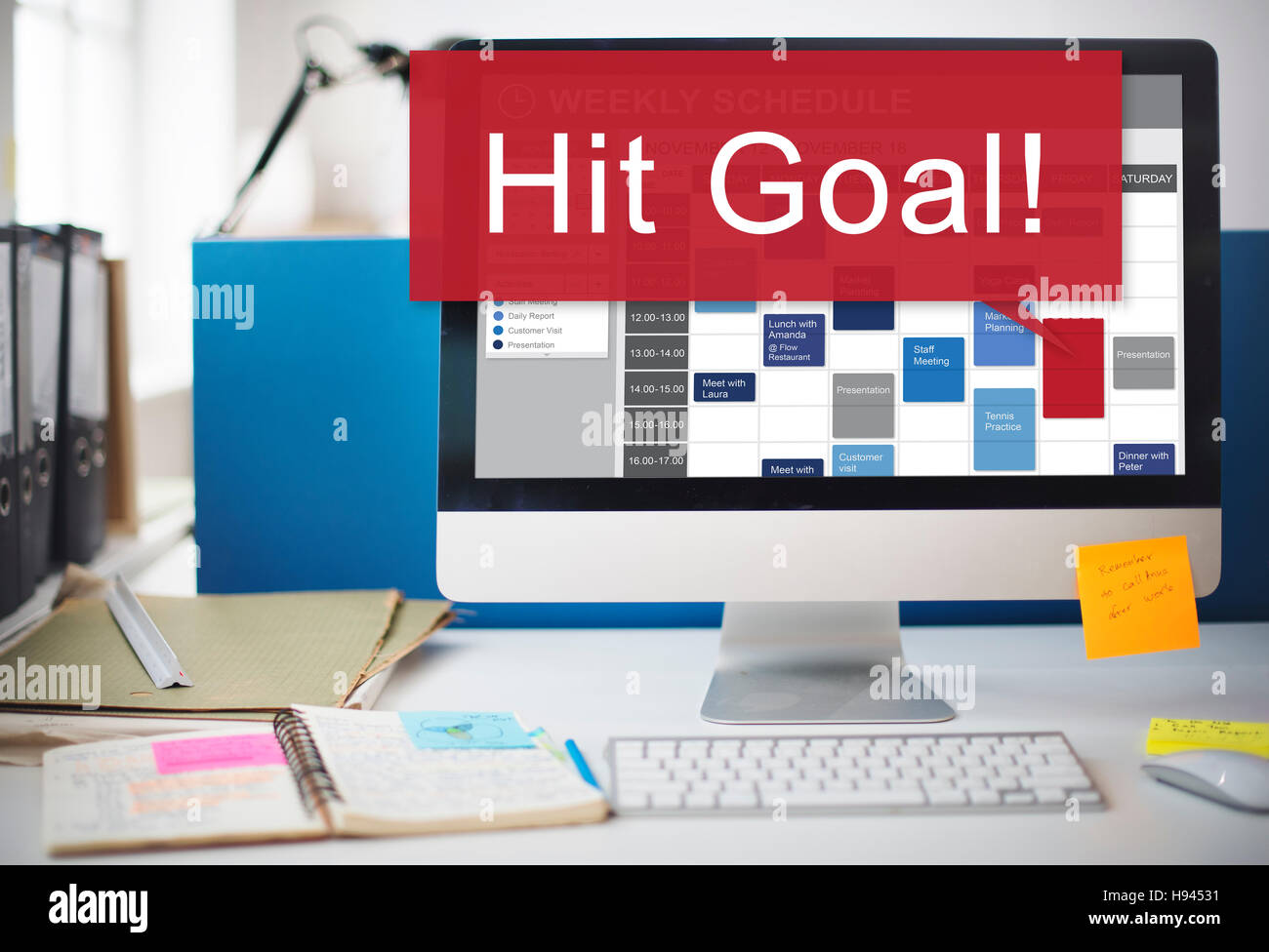 Hit Target Goal Aim Aspiration Business Customer Concept Stock Photo ...