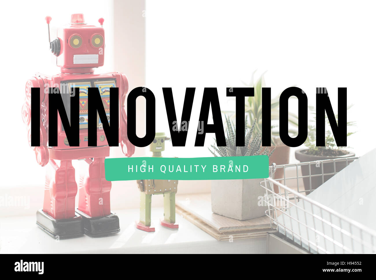 Innovation Technology Be Creative Futuristic Concept Stock Photo - Alamy