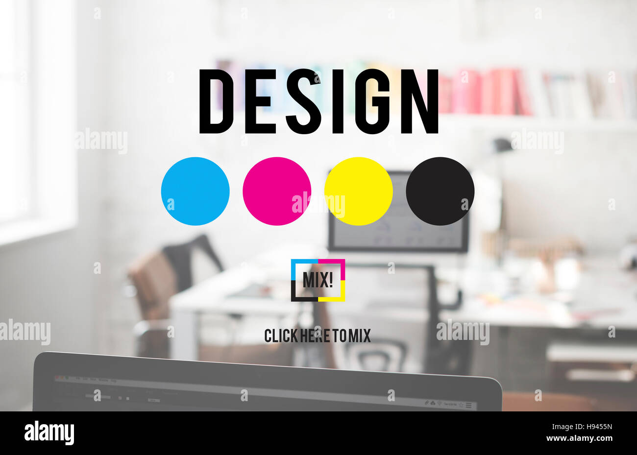 Design Graphic Creative Planning Purpose Draft Concept Stock Photo - Alamy