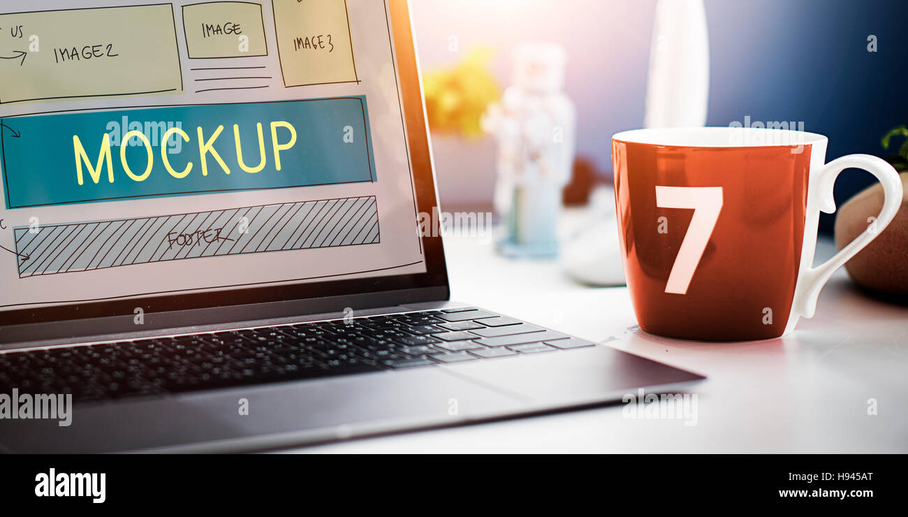 Mockup Object Imitate Model Replica Design Reproduce Concept Stock ...