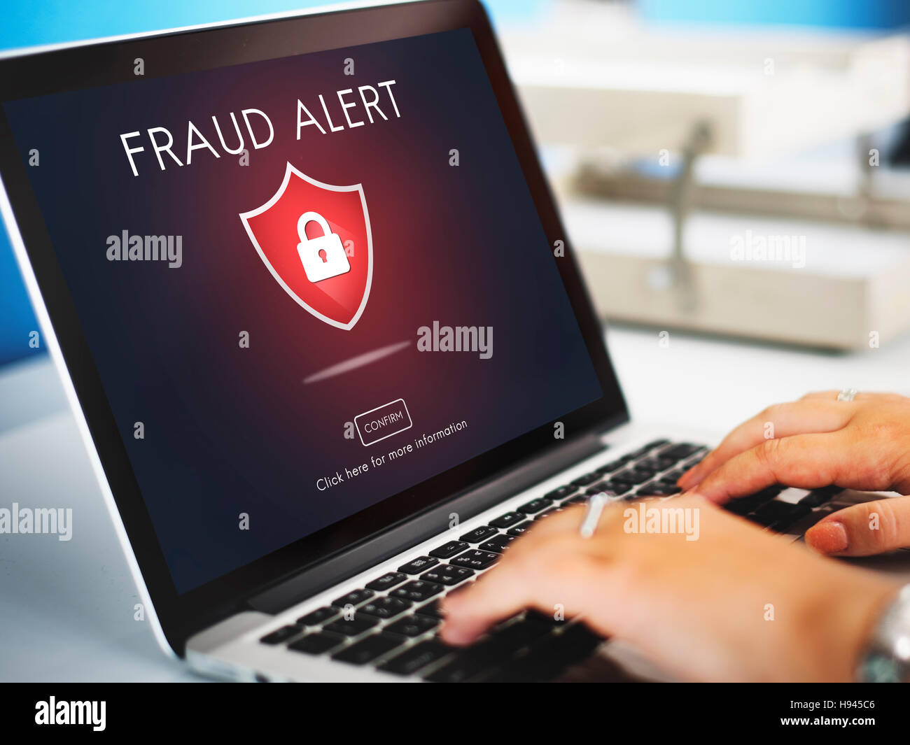Fraud Scam Phishing Caution Deception Concept Stock Photo - Alamy