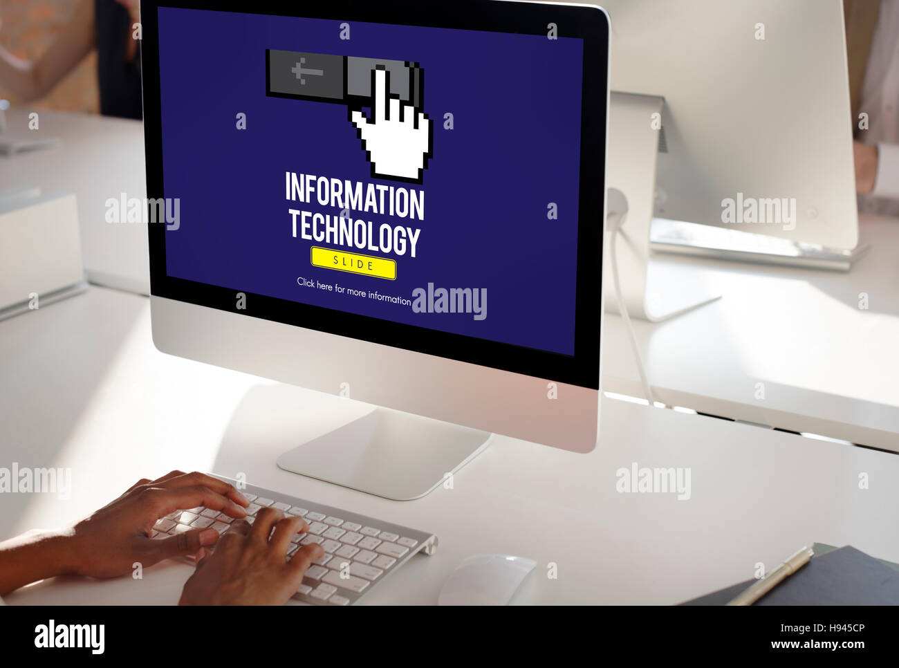 Information Technology Computer System Concept Stock Photo - Alamy