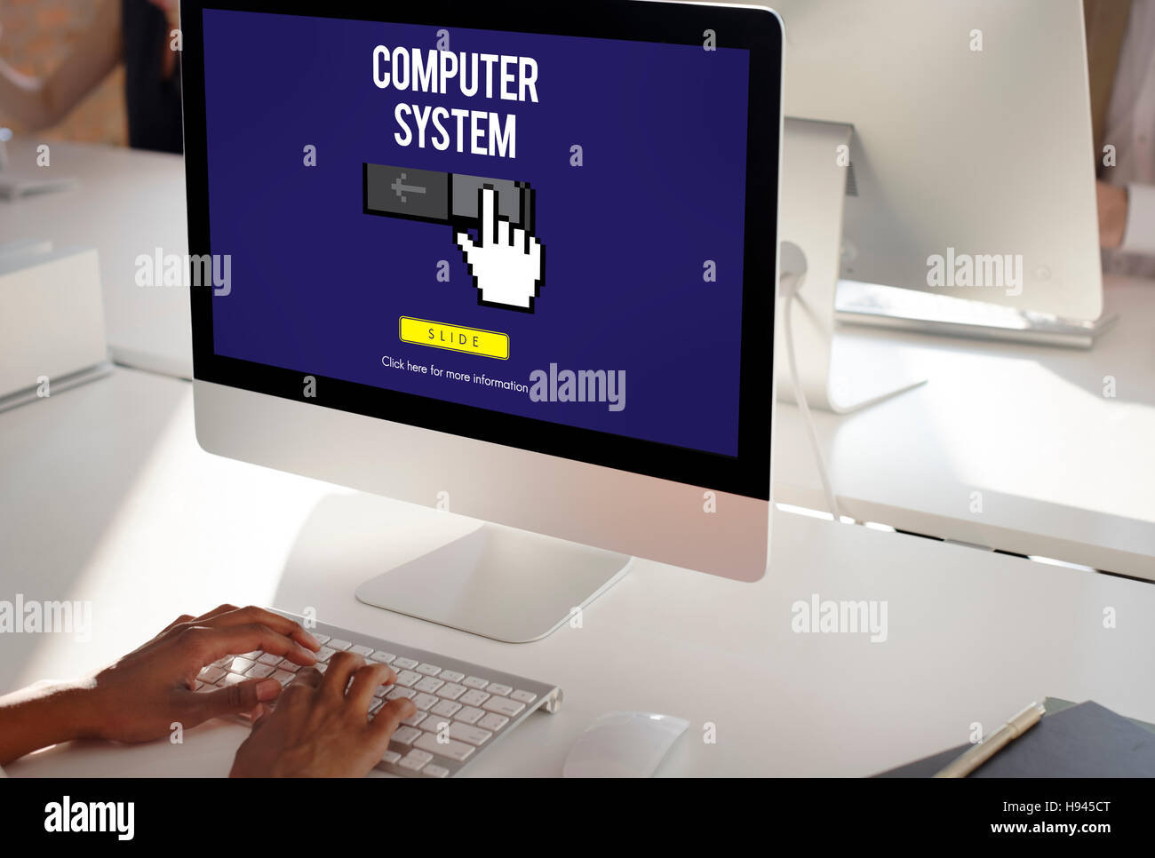 Information Technology Computer System Concept Stock Photo - Alamy