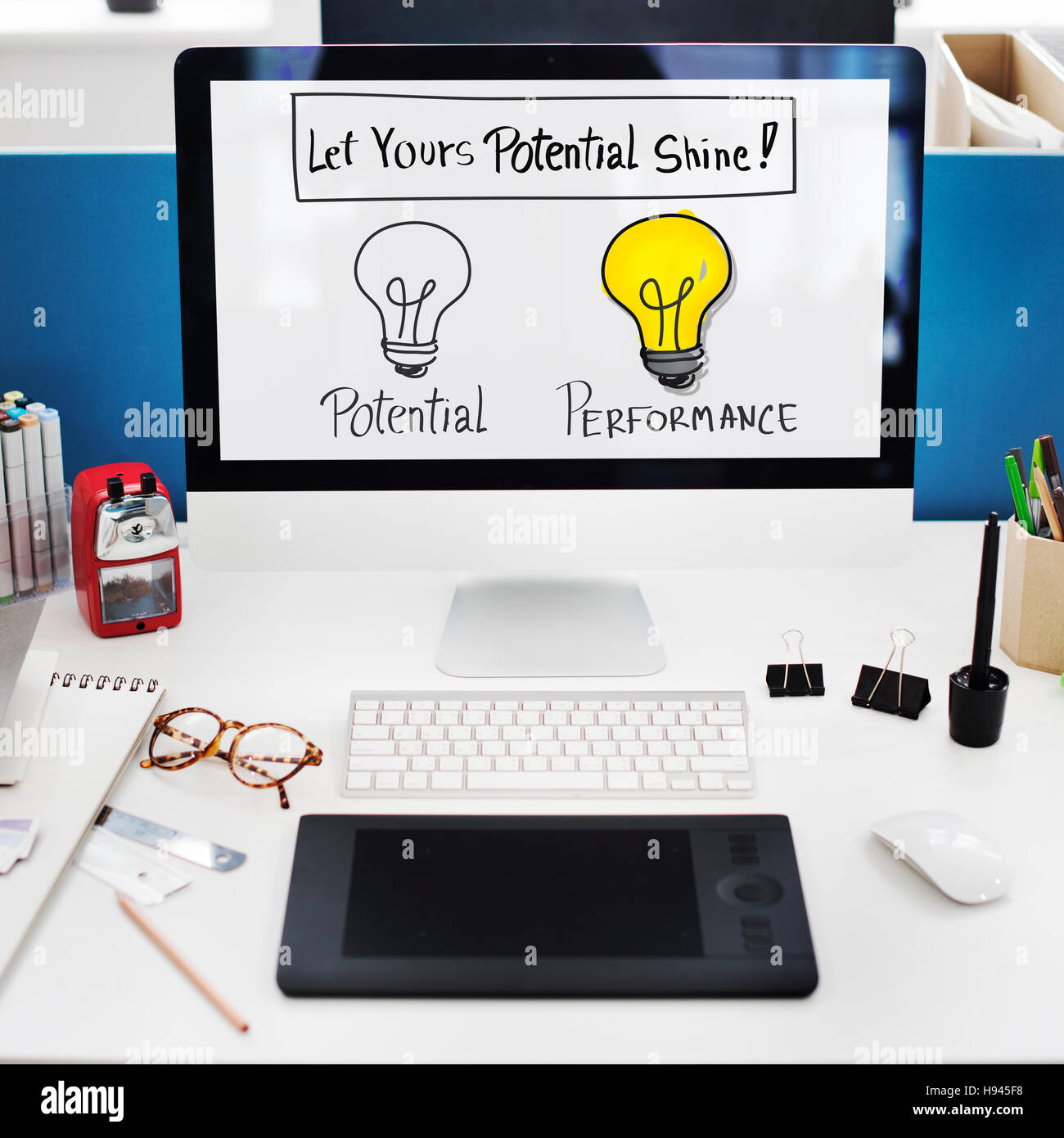 Potential Performance Capacity Motivation Skill Concept Stock Photo - Alamy