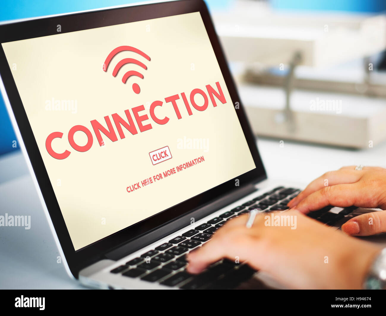 Connection Connected Network Relationship Concept Stock Photo - Alamy