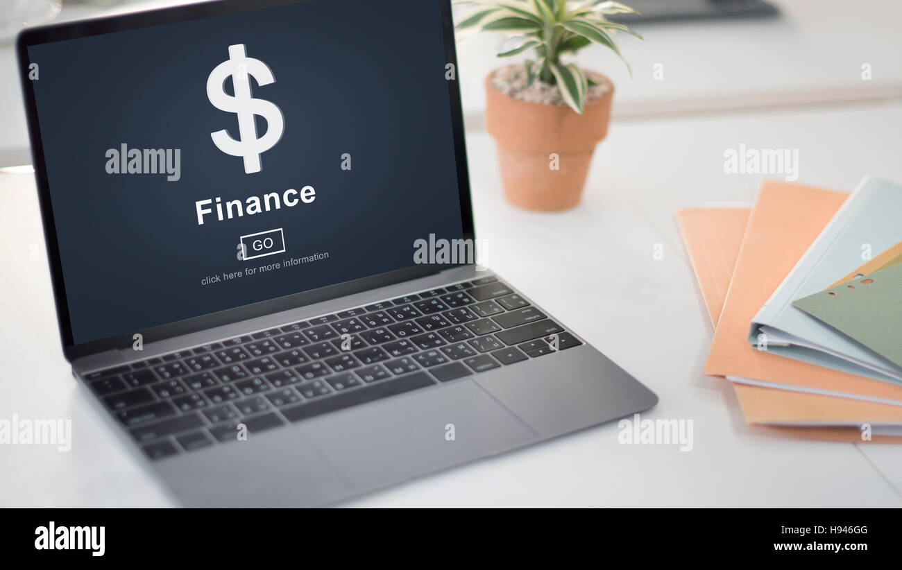 Finance Financial Economy Budget Bookkeeping Concept Stock Photo - Alamy