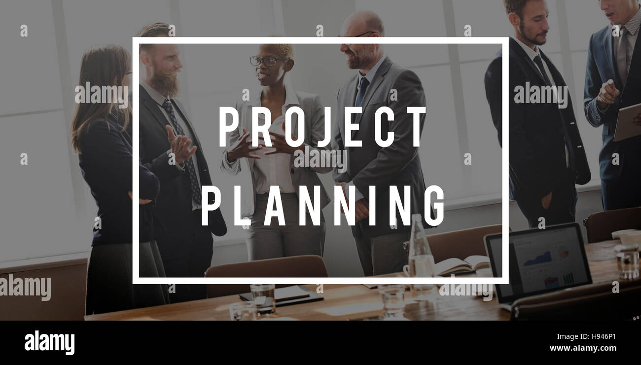 Business Working People Plan Concept Stock Photo - Alamy