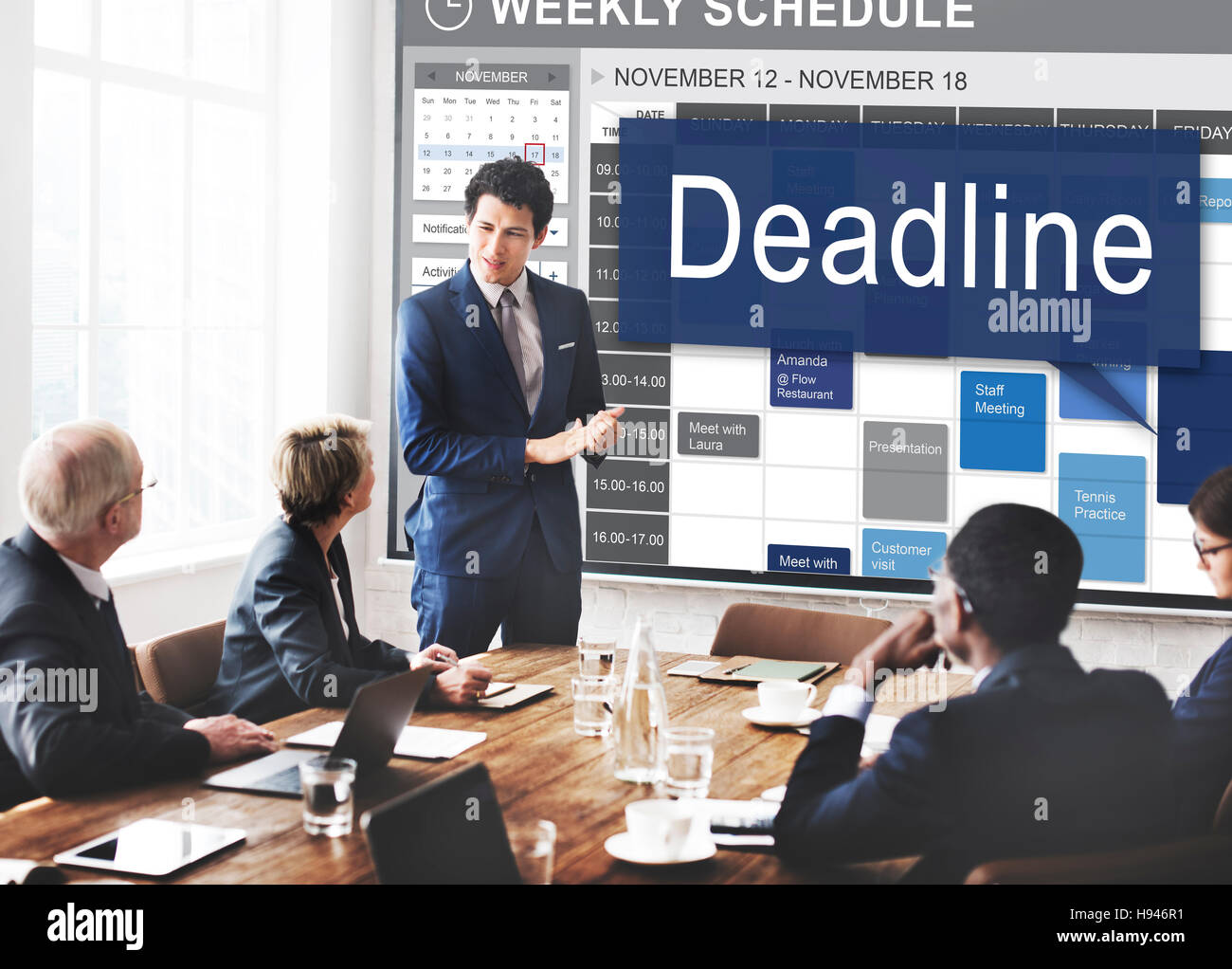 Deadline Appointment Final Time The End Countdown Urgency Concept Stock ...