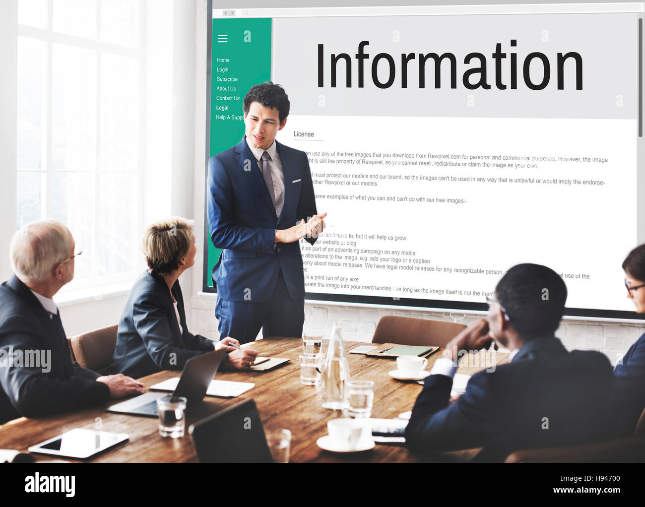 Information Data Interface Website Internet Concept Stock Photo - Alamy
