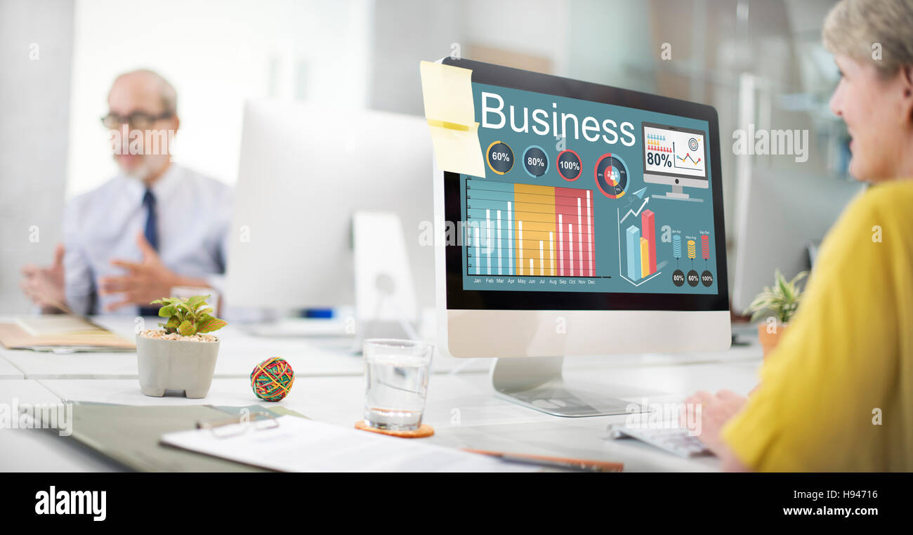 Analytics Business Statistics Data Strategy Concept Stock Photo - Alamy