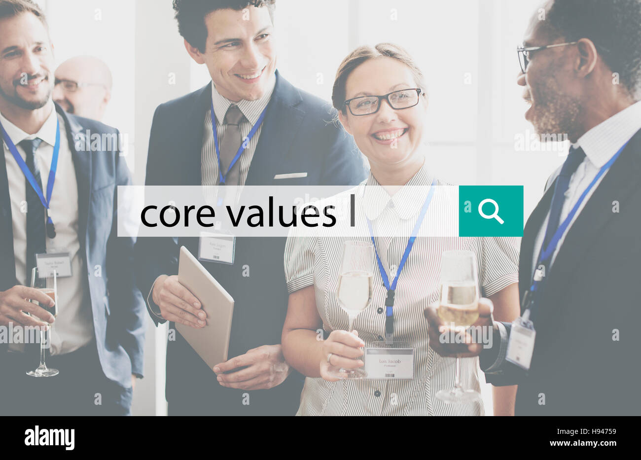 Core Values Purpose Ethics Ideology Concept Stock Photo - Alamy
