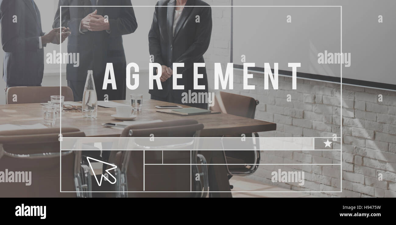 Agreement Partnership Cooperation Strategy Concept Stock Photo - Alamy