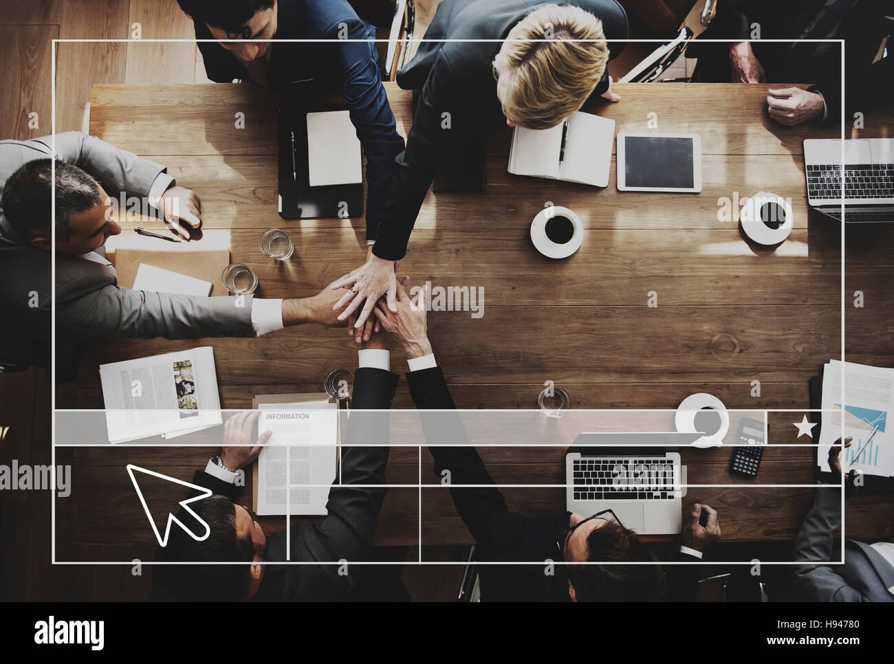 Business Team Working Meeting Brainstorming Concept Stock Photo - Alamy