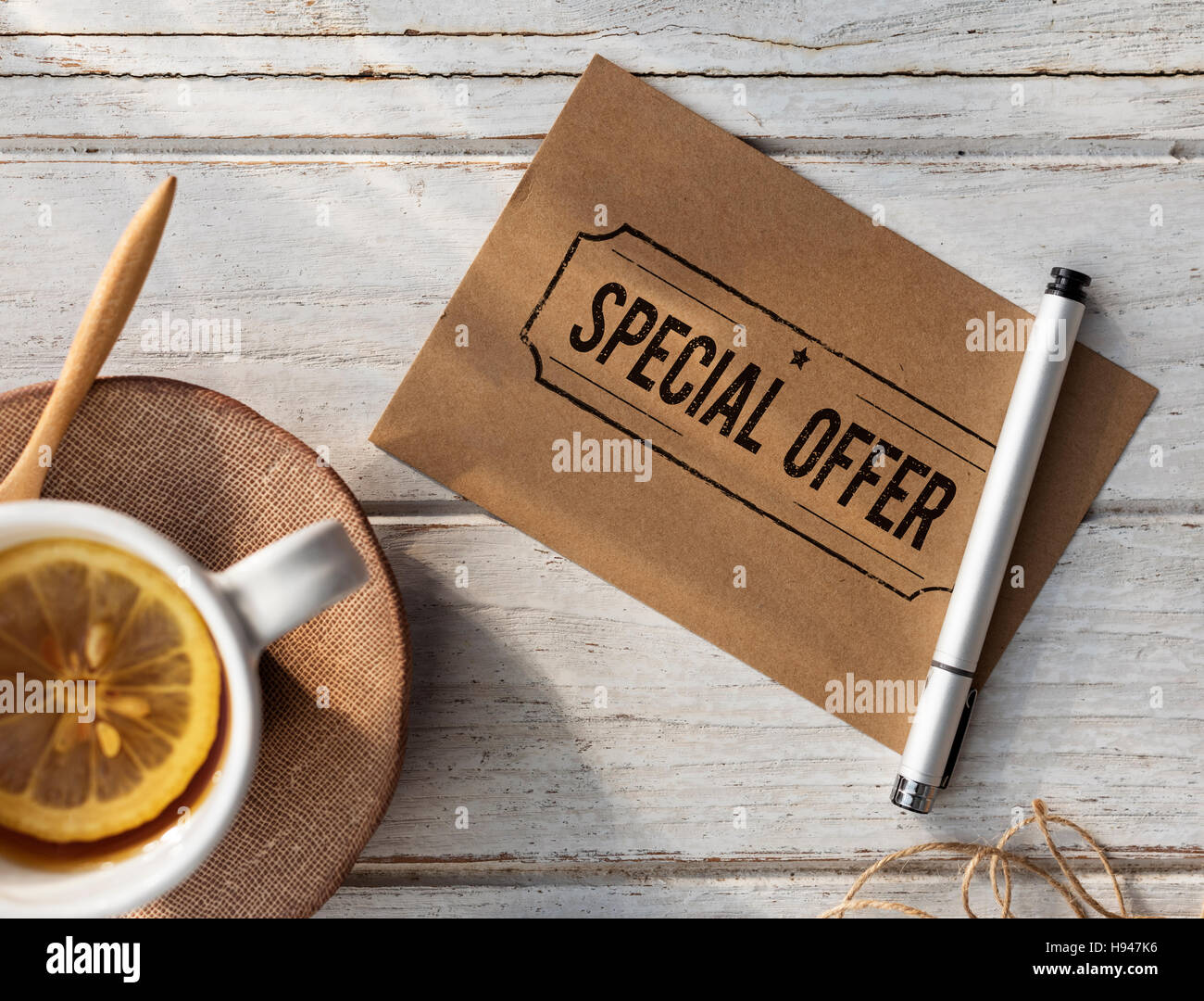 Special Offer Commerce Limited Marketing Concept Stock Photo - Alamy